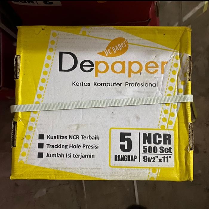 Jual Continuous Form Depaper 9.5 x 11 5 Ply / Kertas NCR / Continus ...