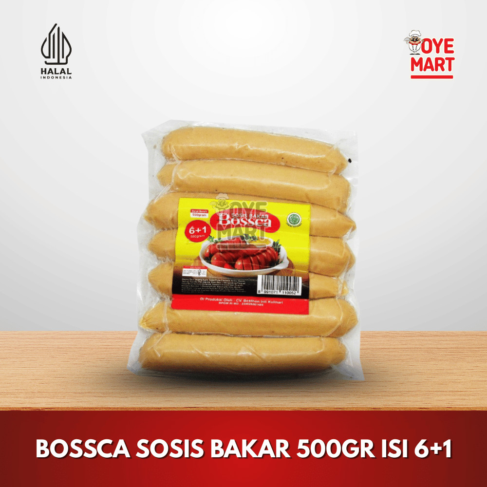 Jual BOSSCA SOSIS BAKAR 500GR ISI 6+1/SOSIS SAPI KOMBINASI | Shopee ...