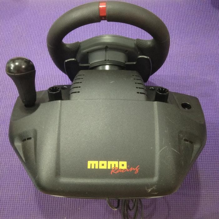 Jual Logitech Momo Racing PC Force Feedback Steering Wheel | Shopee ...
