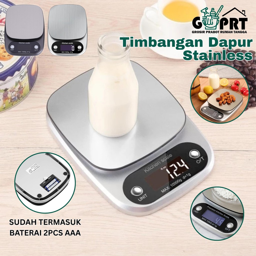 Jual Timbangan Digital Dapur 10KG Premium Kitchen Scale Timbangan Kue ...