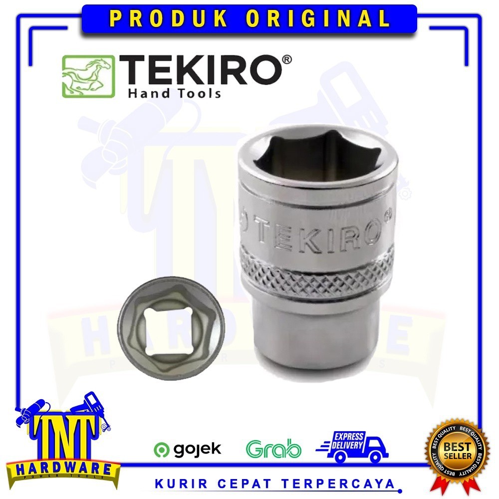 Jual Tekiro Mata Sock 8-24 mm 1/2 Inch 6PT - Kunci Sok Hand Socket 1/2 6 pt | Shopee Indonesia