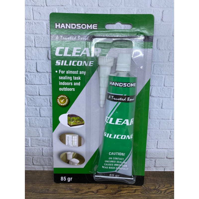 Jual Lem Kaca BESAR 85gram / Lem Silicon Sealant Tube / Lem Aquarium ...