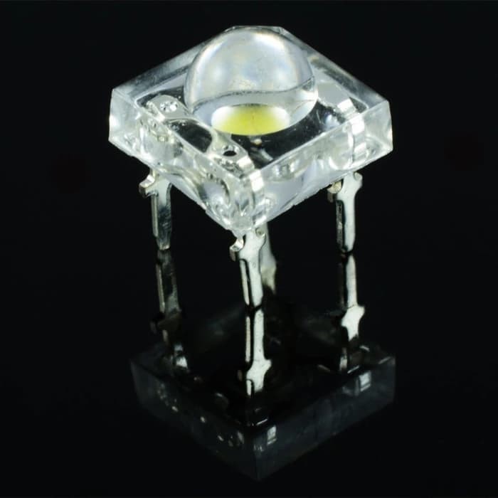 Jual AMD99 Led Piranha 5mm WHITE SuperFlux Putih Ultra Bright lampu led ...