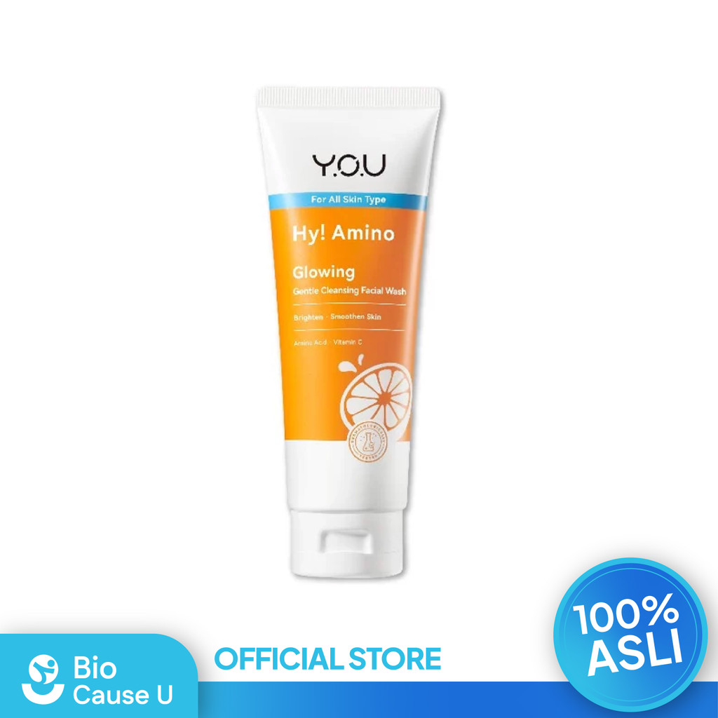 Jual YOU Hy! Amino Glo-Win Brightening Facial Wash Mencerahkan ...