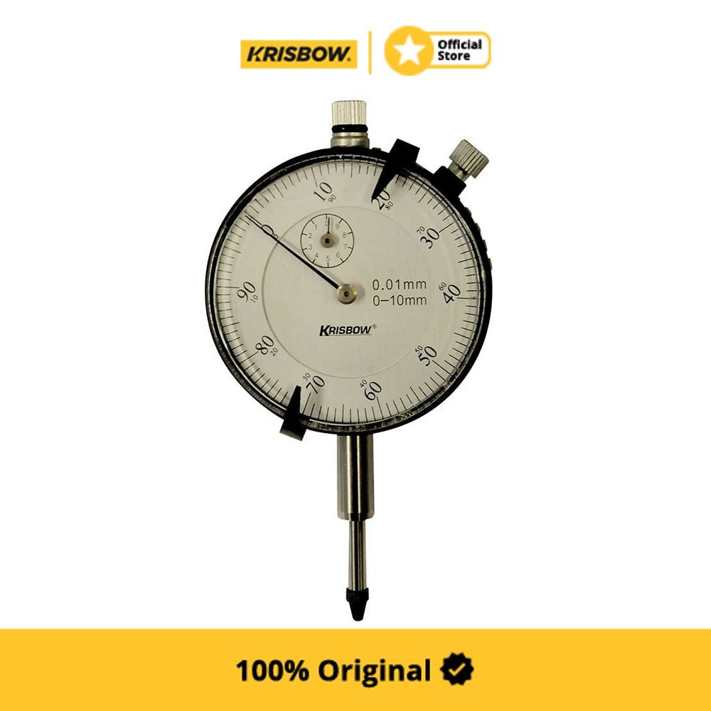 Jual Krisbow Alat Ukur Dial Indikator 0-10 mm/0, 01 mm | Shopee Indonesia