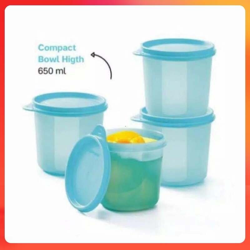 Jual Tupperware Compact High Bowl Ecer | Shopee Indonesia