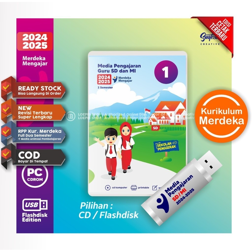 Jual CD/FD RPP MODUL AJAR KURIKULUM MERDEKA SD/MI KELAS 1 REVISI TERBARU CP 032 TA 2024-2025 ...