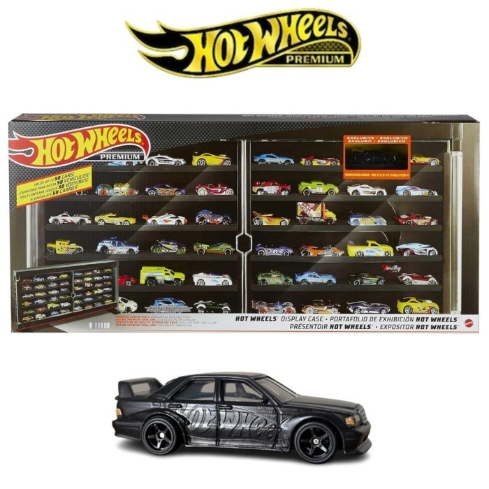 Jual Hot Wheels Premium Rak Display Case Original Plus Mercedes Benz ...