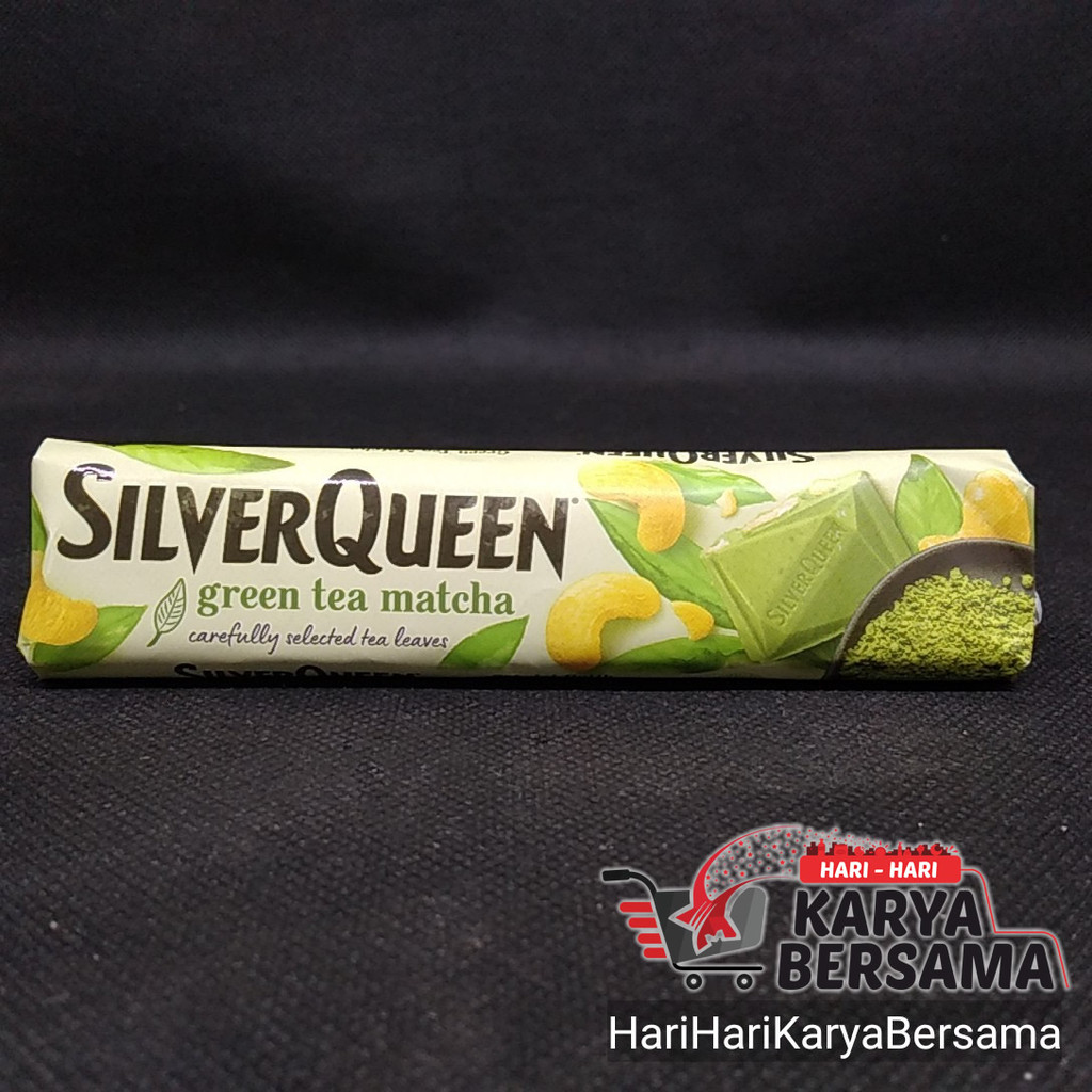 Jual COKLAT BATANG SILVER QUEEN GREEN TEA MATCHA 25GR | Shopee Indonesia