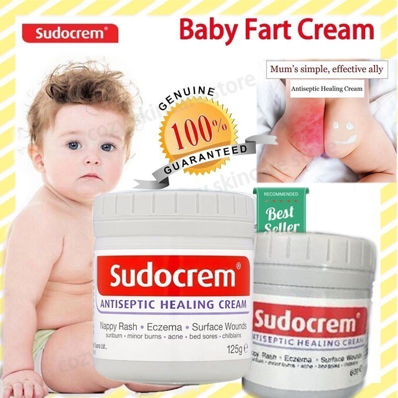 Jual Sudocream 60g/125g Baby Antiseptic Healing Cream/Sudocrem Bayi ...