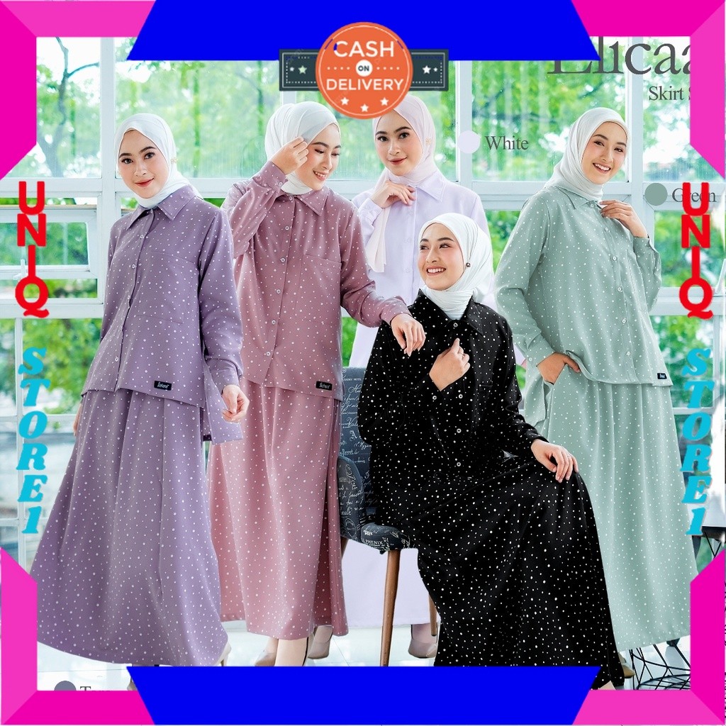 Jual KADO LEBARAN 2025 PARCEL BAGUS NYAMAN / Rok Set Elicaa/Rok Setelan ...