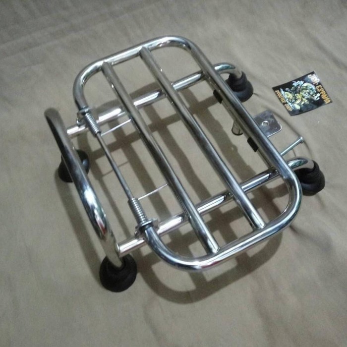 Jual rak besi depan fazzio / front rack yamaha fazzio / aksesoris ...