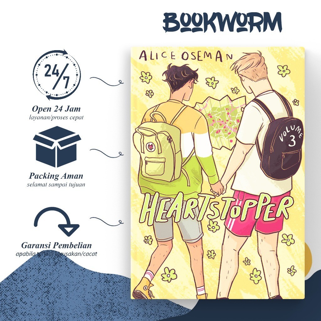 Jual Heartstopper, Volume Three (Heartstopper, #3) by Alice Oseman ...