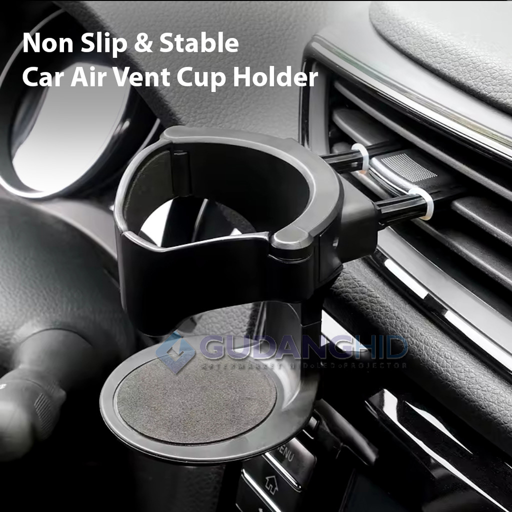 Jual Car Cup Holder AC Vent Dudukan Tempat Botol Minum Mobil Jepitan ...