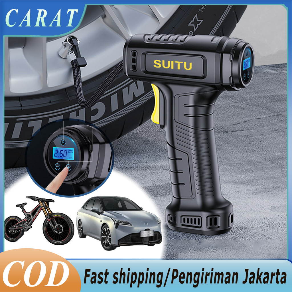 Jual Carat Pompa Udara Ban Mobil Pompa Ban Digital Pompa Udara Ban ...