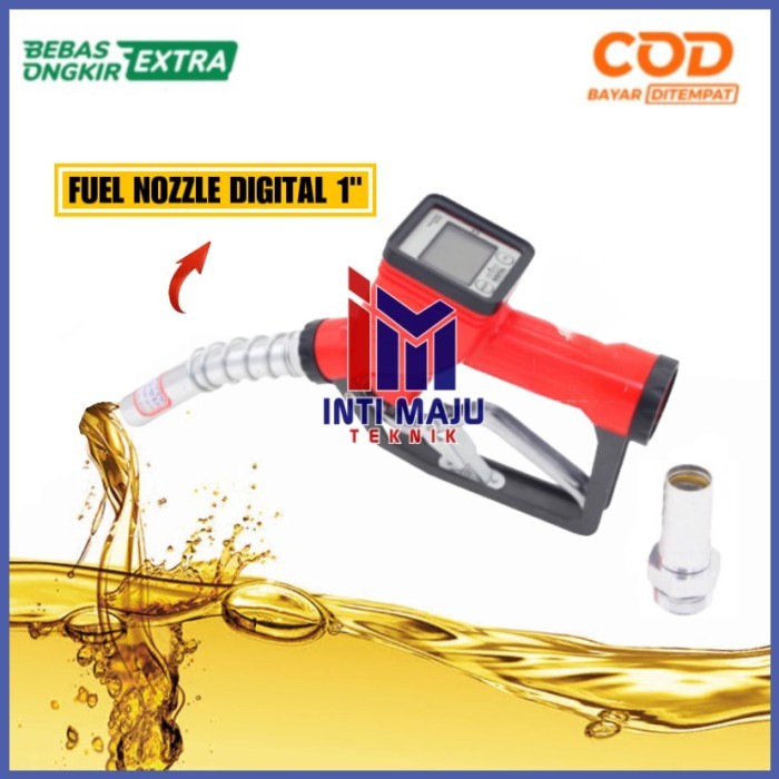 Jual Fuel Nozzle Digital, Nozzle Flow Meter Digital Size 1 Inch ...