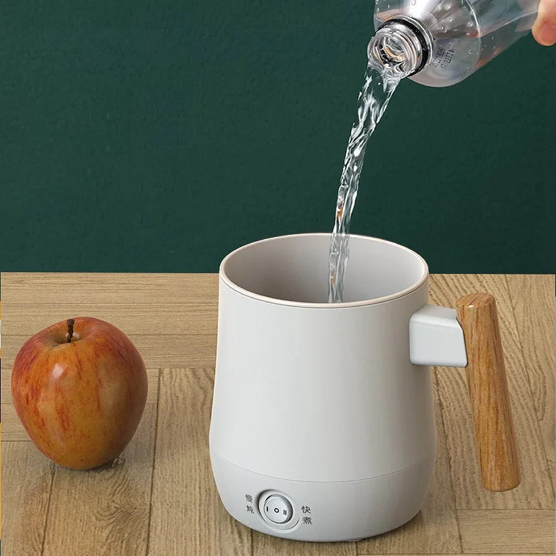 Jual 600ml Travel Electric Hot Cup Mini Porridge Soup Stew Boil Kettle ...