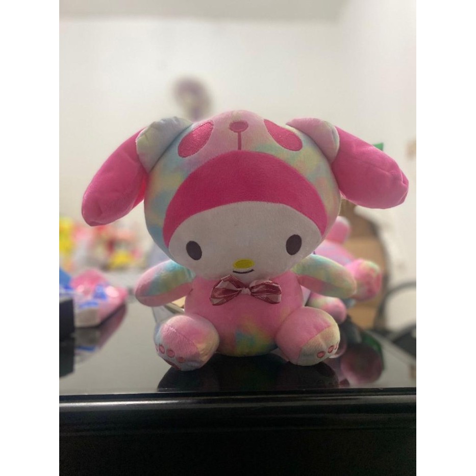 Jual New Sanrio Cinnamorol Kuromi My Melody Tie-Dye Plush Toys Cartoon Rain - Sanrio Melody ...