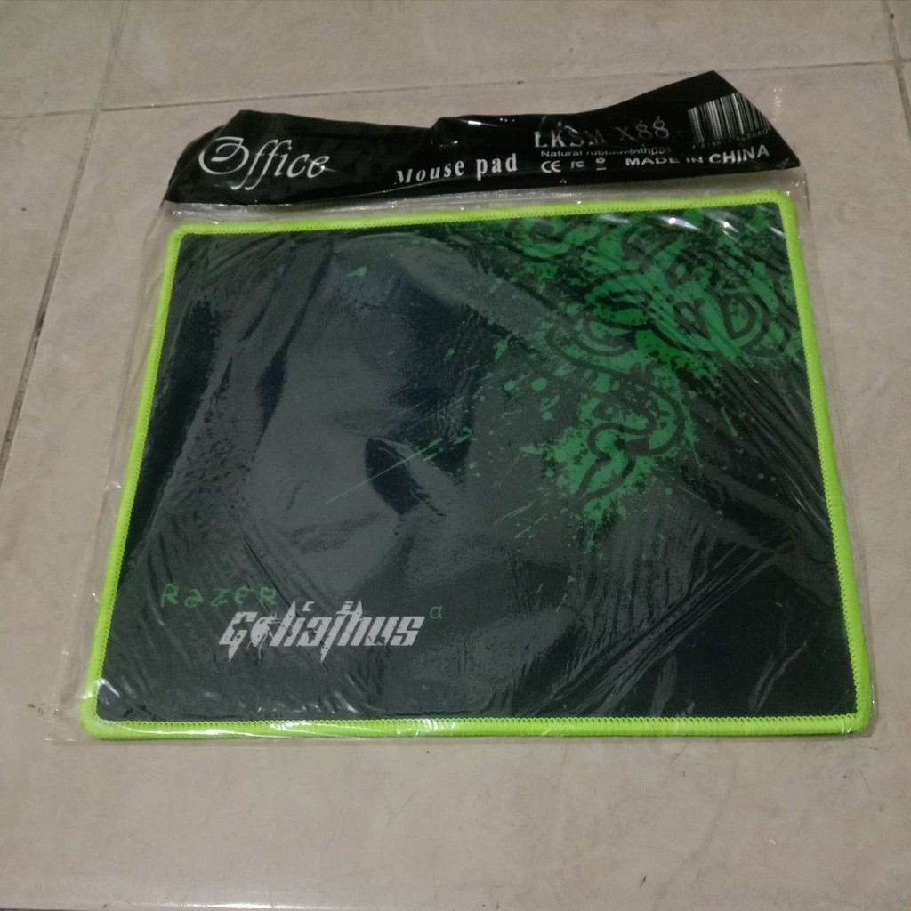 Jual mousepad razer / mouse pad gaming / kualitas bagus ada jahit ...