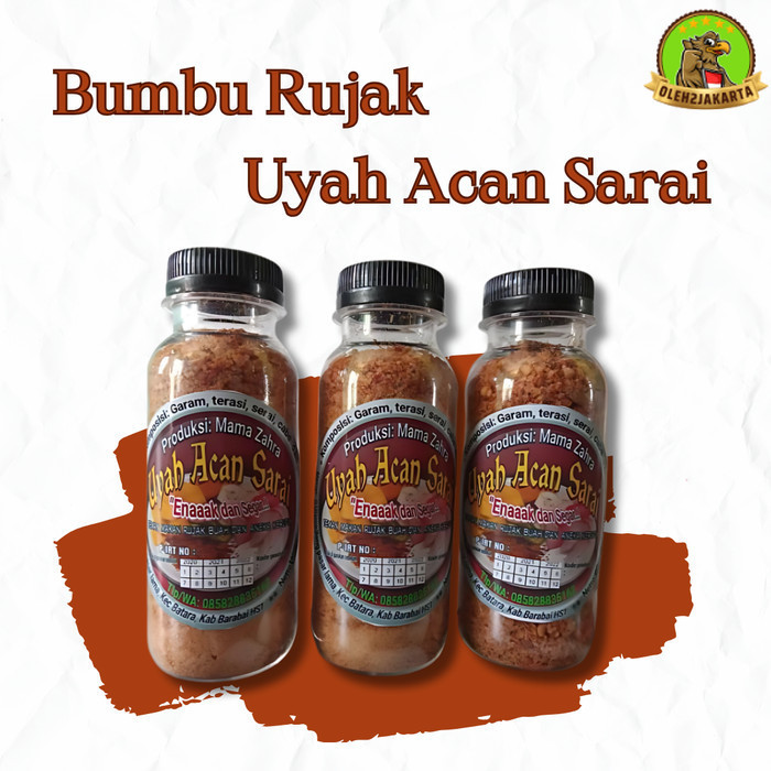 Jual Uyah Acan Sarai Bumbu Rujak Sangrai Khas Kalimantan PO2J | Shopee ...