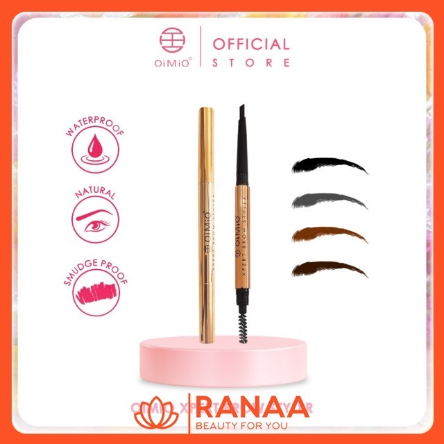 Jual OiMiO Xpert Brow Styler [4 Variant Warna] 2 IN 1 Micromatic ...