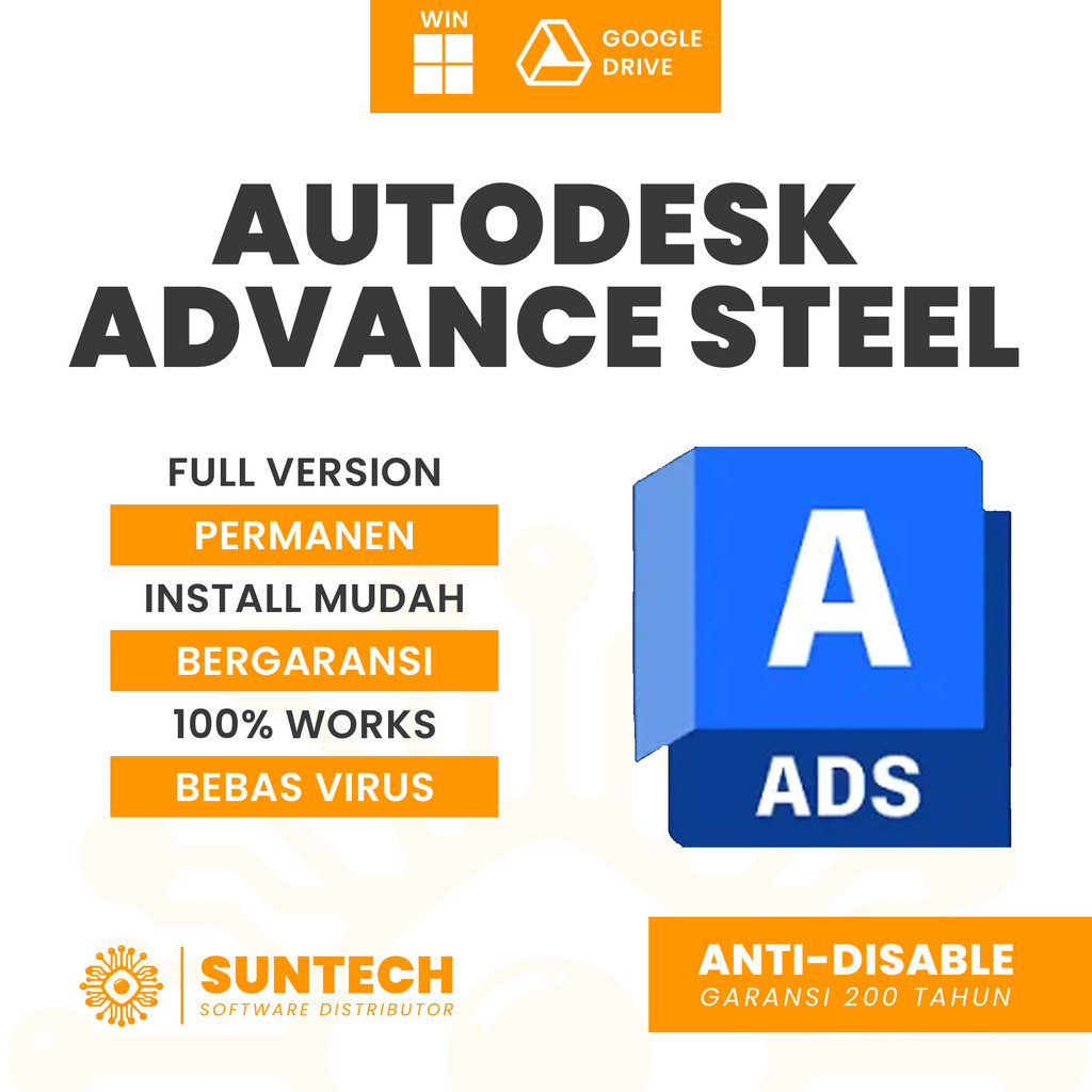 Jual Autodesk Advance Steel 2025 2024 2023 2022 2021 | Windows | Shopee ...