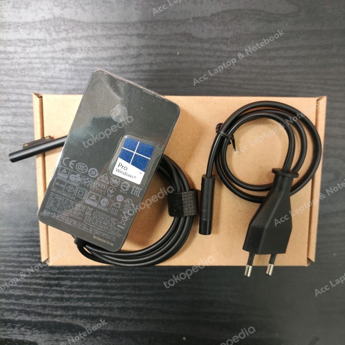 Jual Original Adaptor Microsoft Surface/Surface Pro 2 3 4 5 6 7 8 15V ...