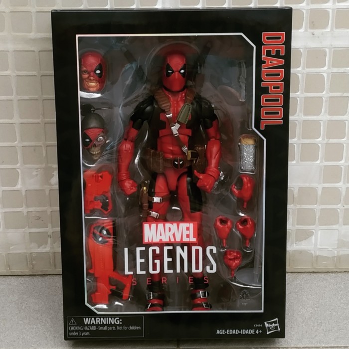 Jual HASBRO MARVEL LEGENDS 12 INCH DEADPOOL X-MEN XMEN | Shopee Indonesia