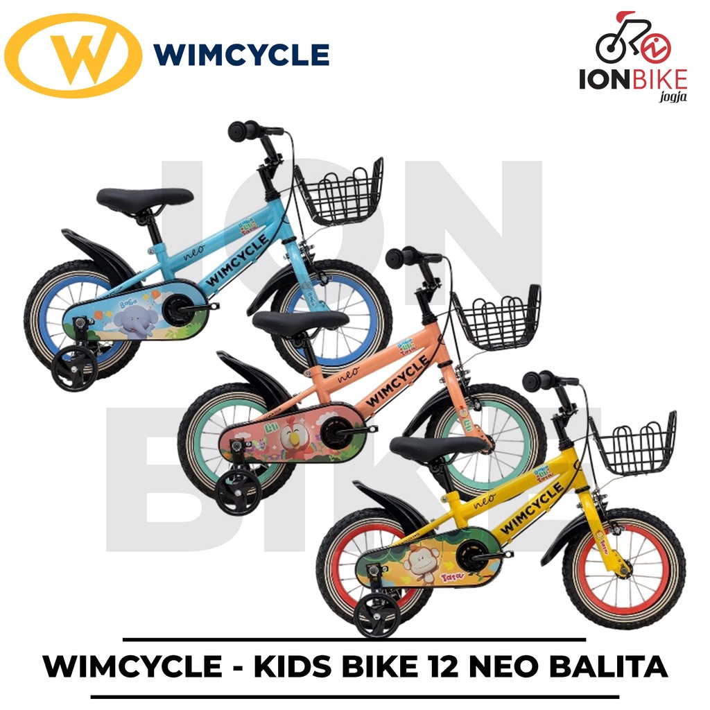 Jual Sepeda BMX 12 Wimcycle Neo BALITA Terbaru Anak Kids Bike Wim Cycle ...