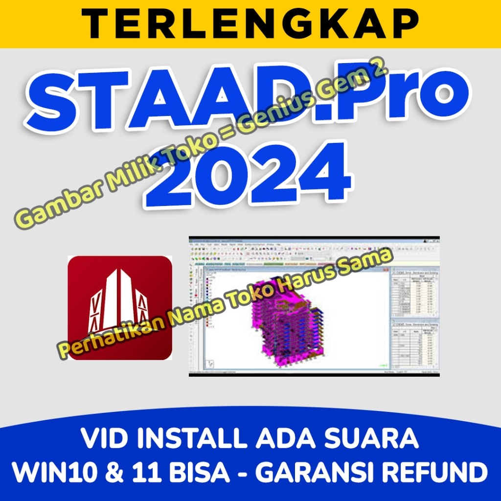 Jual STAAD Pro 2024 | Shopee Indonesia