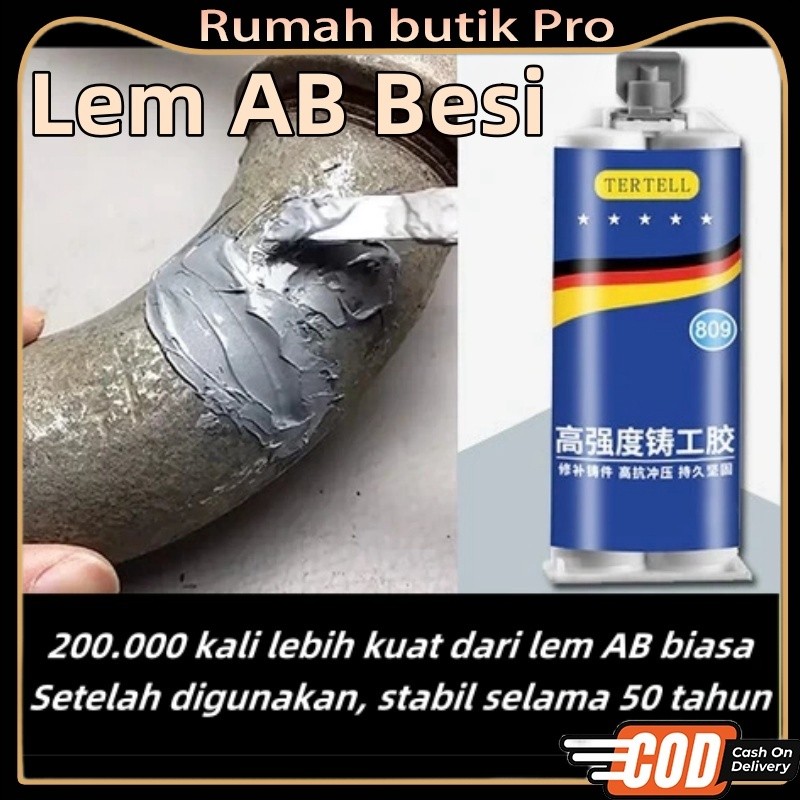 Jual Lem AB Besi Super Kuat adhesive lem besi pengecoran logam ...