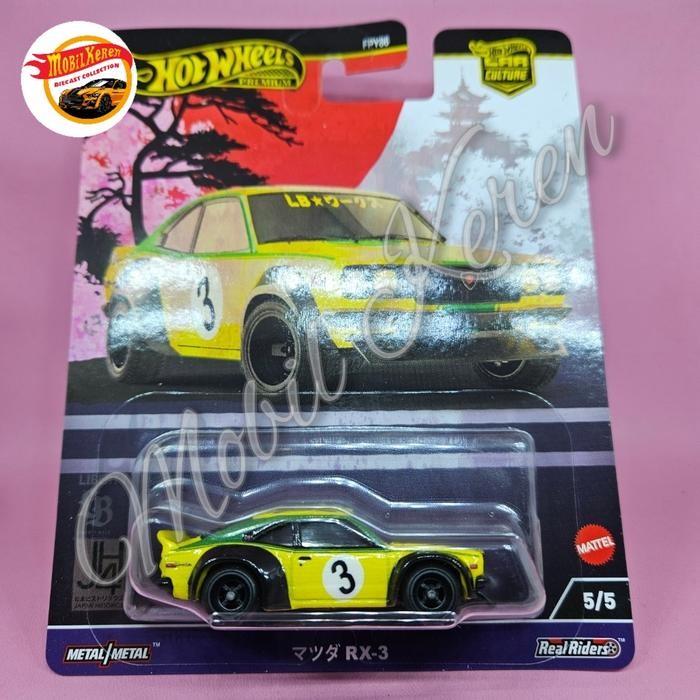 Jual Pee99 Diecast Hot Wheels premium Japan Historics 4 LBWK Mazda RX-3 ...