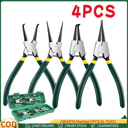 Jual 4PCS Tang Circlip / Tang Combination Multifungsi 7 Inch Tang ...