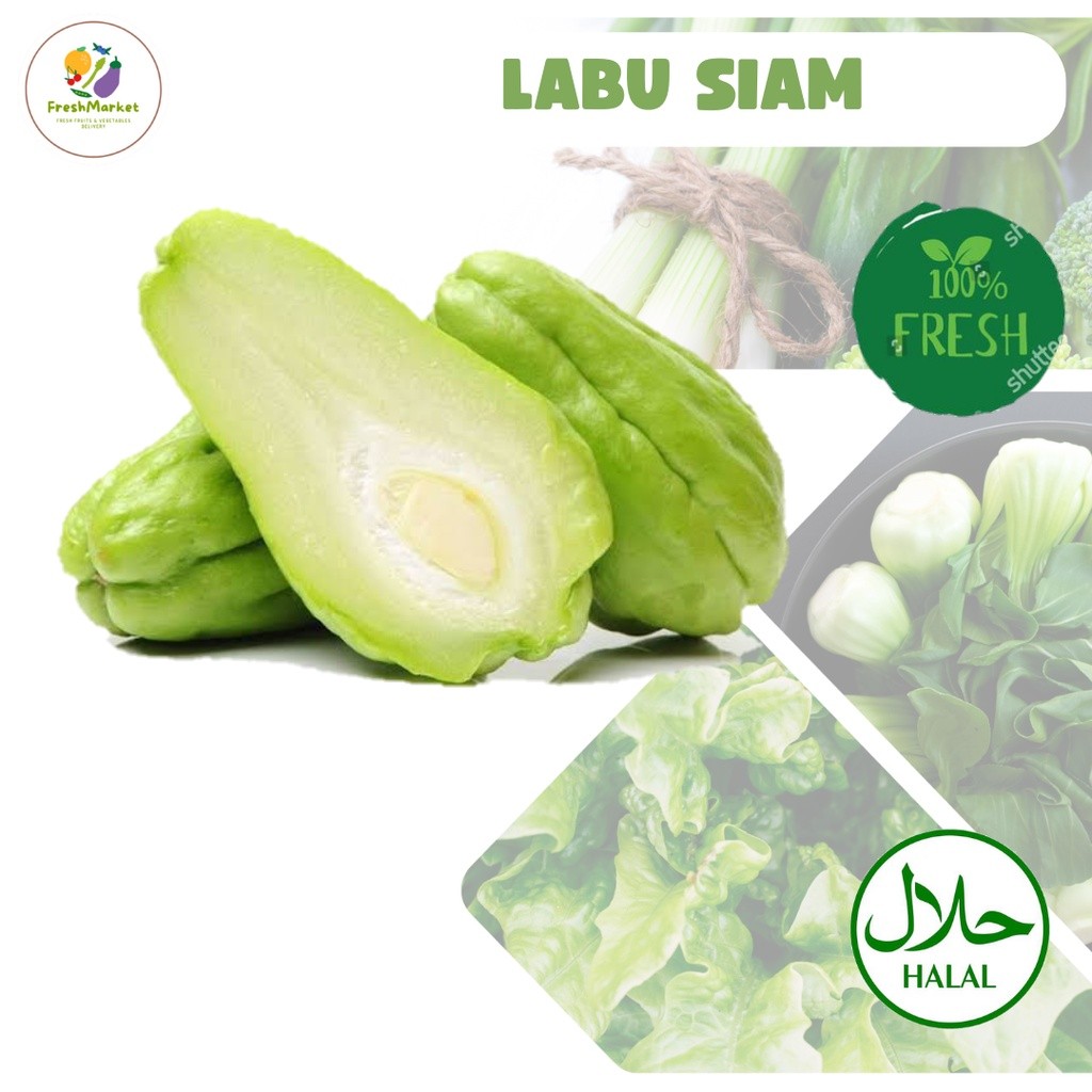 Jual Labu Siam Segar Sayur 1 Kg Sayurinstant | Shopee Indonesia