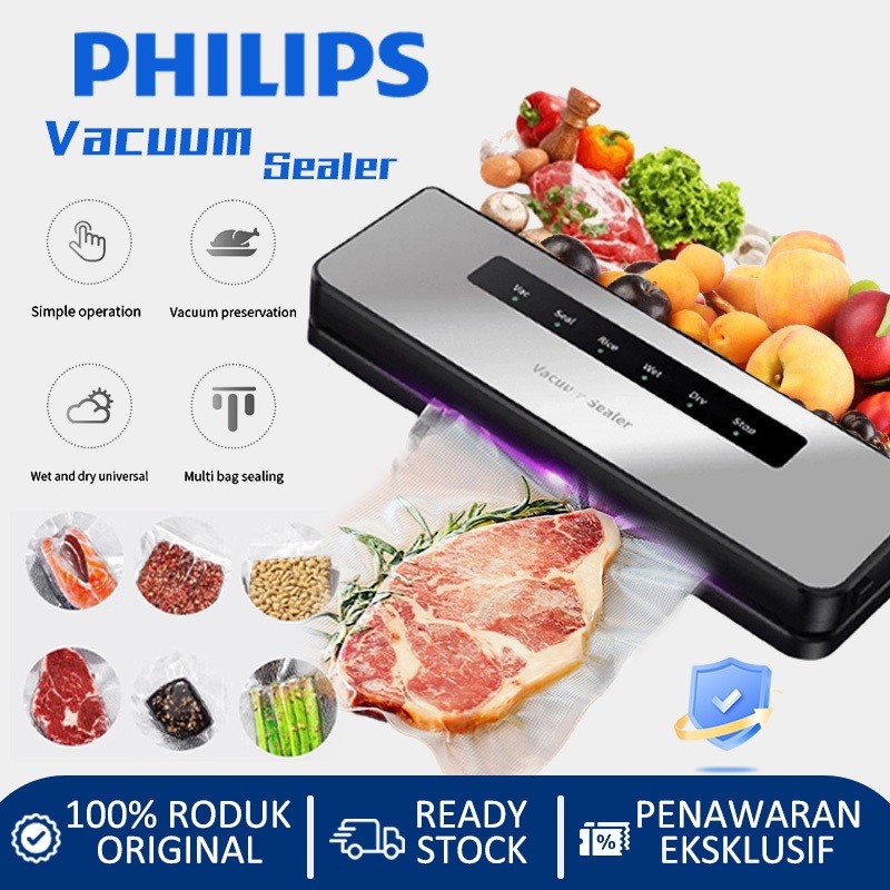Jual Vacuum Sealer Makanan / Alat Vakum Makanan Frozen / Mesin Vacum ...