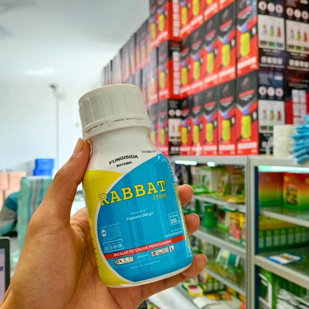 Jual Rabbat 250SC 250ml Original – Fungisida Sistemik dengan Flutriafol ...