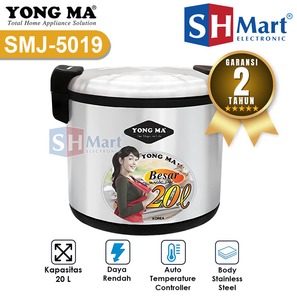 Jual MAGIC JAR YONGMA KAPASITAS 20 LITER SMJ-5019 / SMJ5019 PENGHANGAT ...