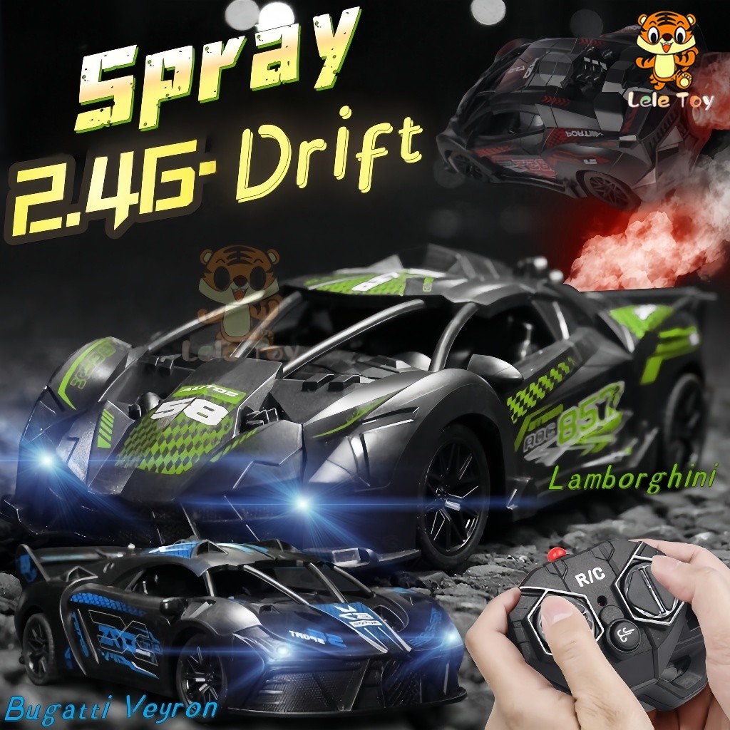 Jual Lele Toys 2.4GHZ Spray Mobil F1 Balap Remote Control Sport ...