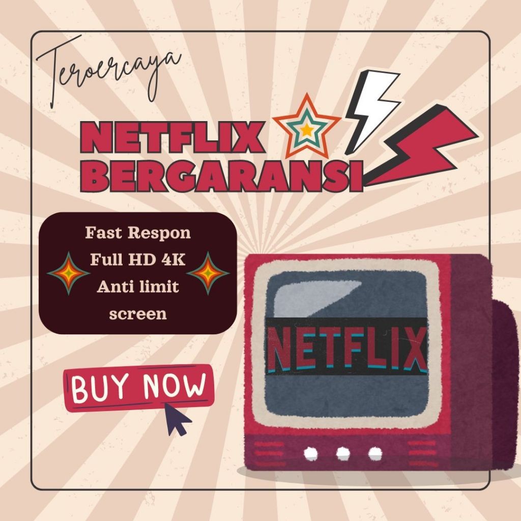 Jual NTFLXXX 1-3 BULAN ORI PREMIUM RESMI UHD 4K FULL GARANSI | Shopee Indonesia