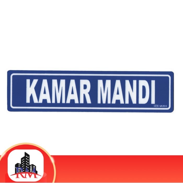 Jual Papan Tanda / Sign Board / Label Acrylic KAMAR MANDI LK 213 C ...