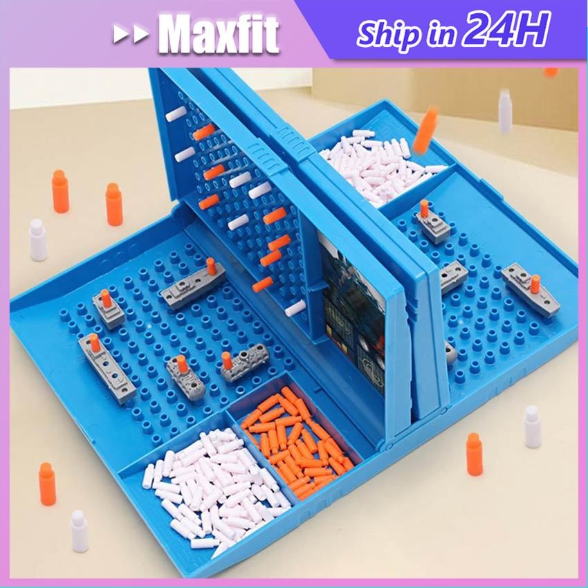 Jual Sea Battle Game Mainan Battleship Board Game Kapal Perang Army ...