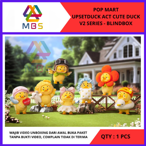 Jual ORIGINAL 100 % UPSET DUCK ACT CUTE DUCK V2 SERIES - BLINDBOX ...