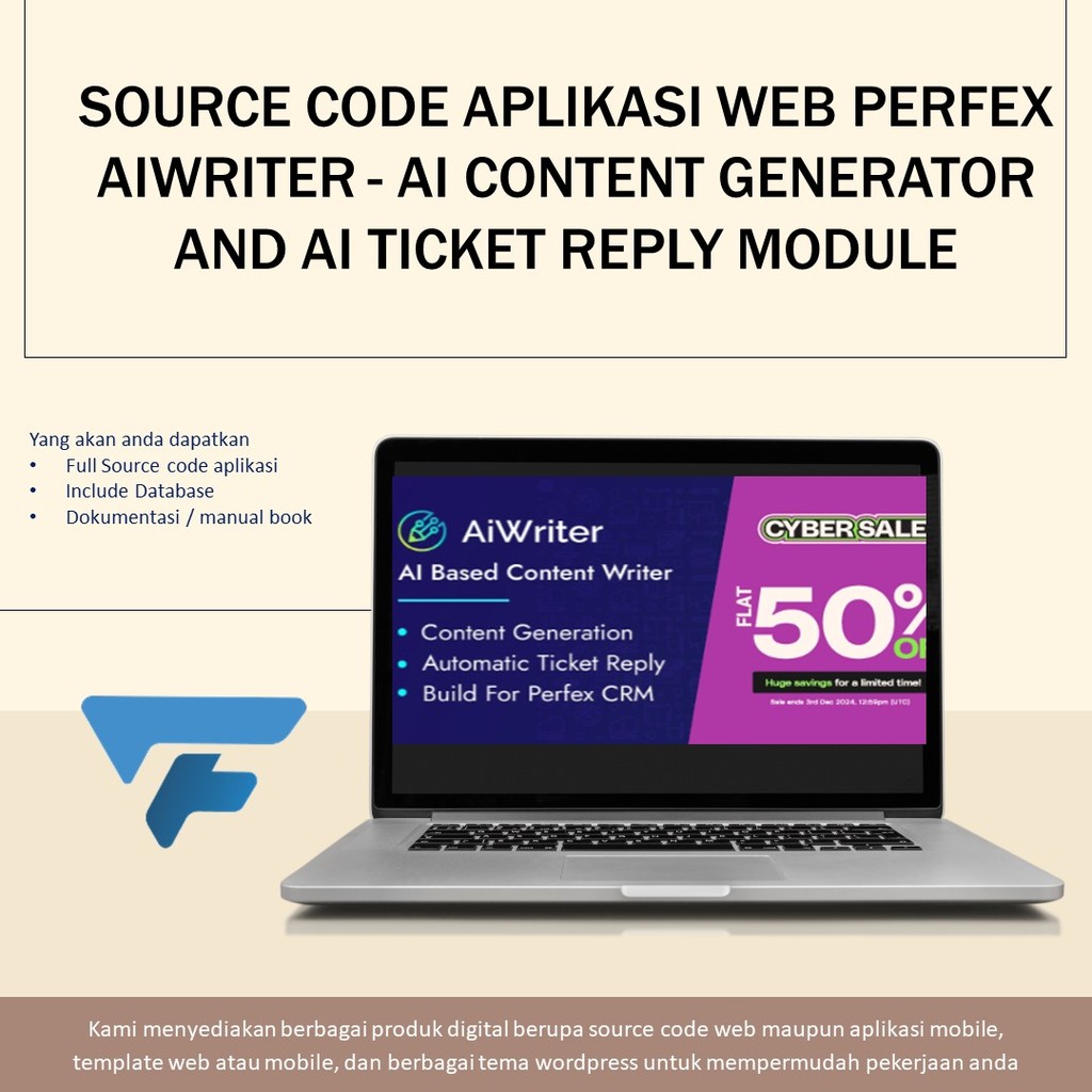 Jual SOURCE CODE APLIKASI WEB PERFEX AIWRITER - AI CONTENT GENERATOR AND AI TICKET REPLY MODULE ...