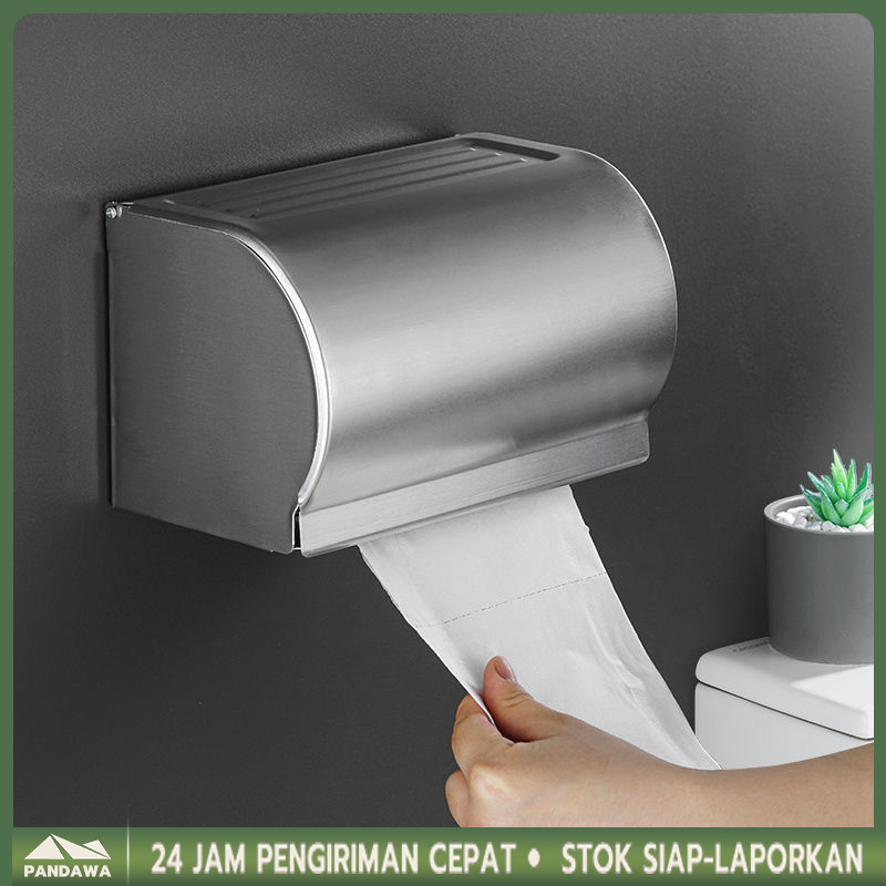 Jual Tempat Tissue Dinding Tempat Tisu Gantung Full Cover Tempat Tisu ...