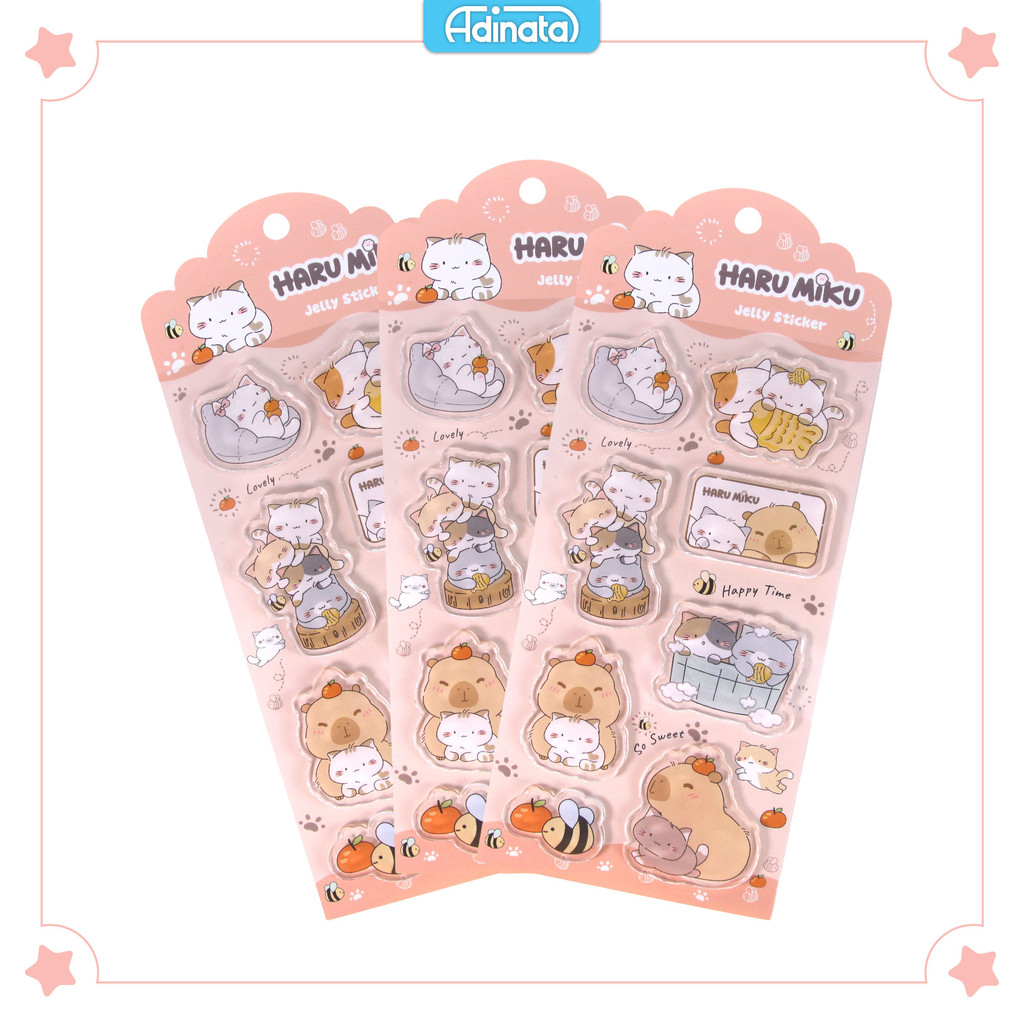 Jual Haru Miku Jelly Stickers 2452-6161 - Adinata / Sticker | Shopee ...