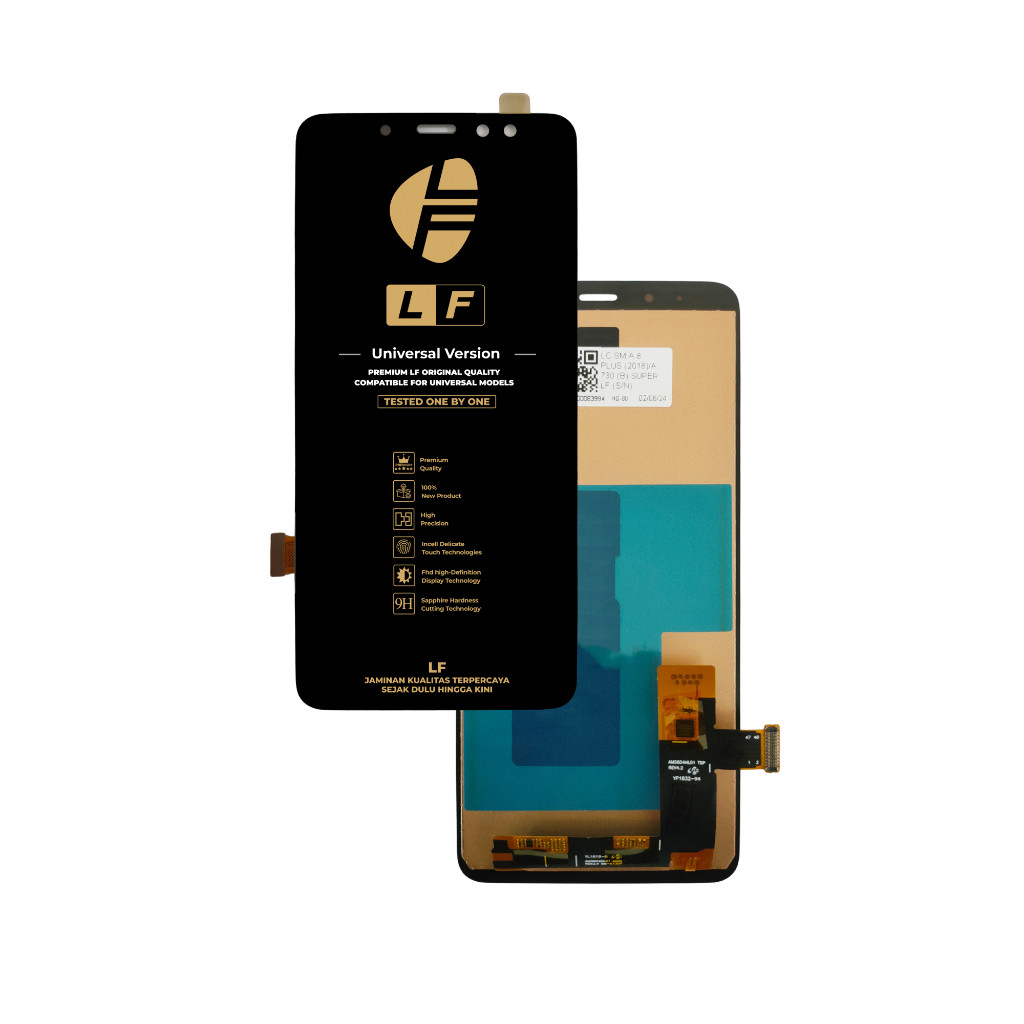 Jual LCD SAMSUNG A8 PLUS 2018 / A730 FULLSET TOUCHSCREEN | Shopee Indonesia
