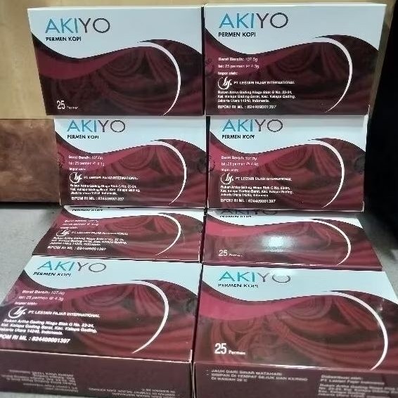 Jual Permen Akiyo Candy Gingseng isi 25Pcs ORIGINAL/NO KW | Shopee Indonesia