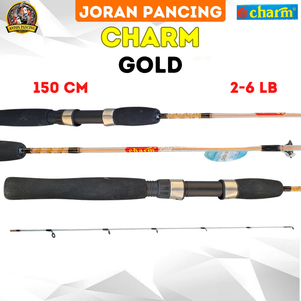 Jual Joran Pancing Ultralight UL Charm Gold Sangat Lentur Cocok ...