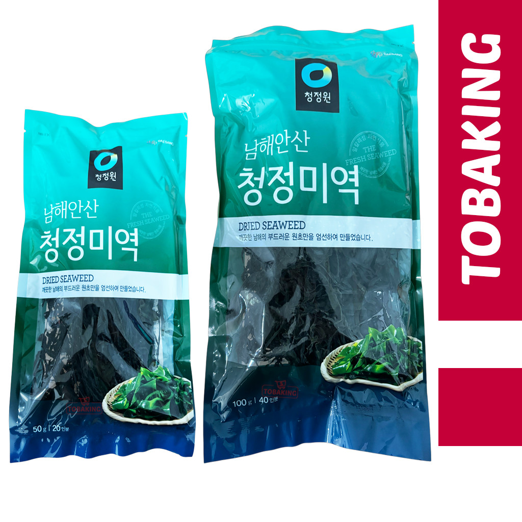 Jual Dried Seaweed Chung Jung One / Rumput Laut Kering Daesang Miyeok ...