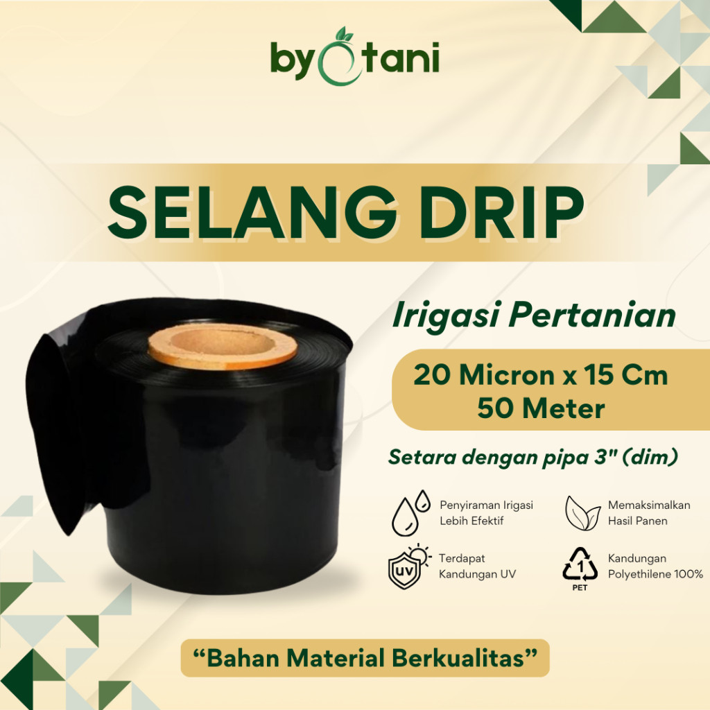 Jual Selang Drip 20 mikron 3 Dim 50 meter - Pipa 3 inch Murah VICTORY JPN | Shopee Indonesia